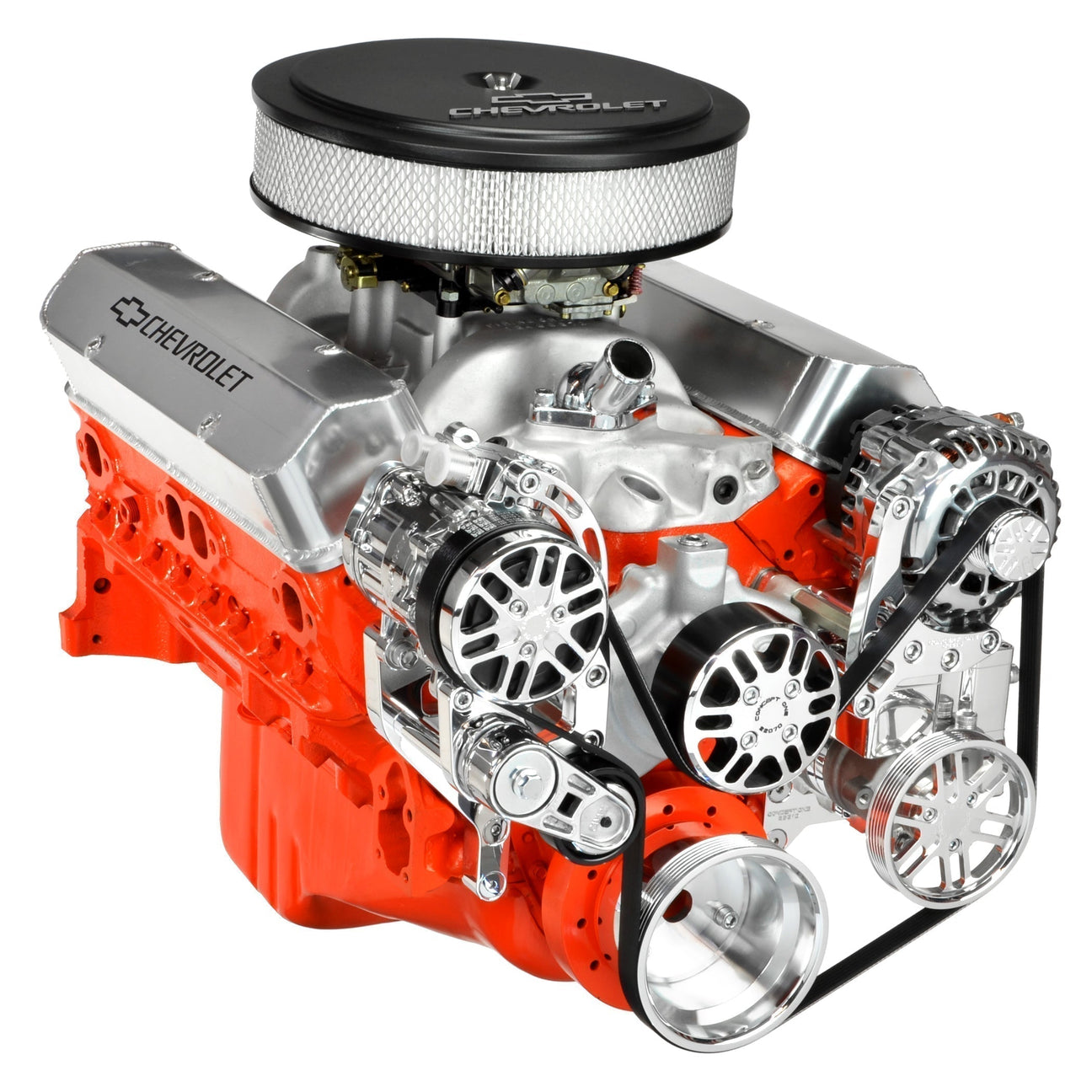 Serpentine Belt Conversion for Small Block Chevy – Concept ONE Pulley ...