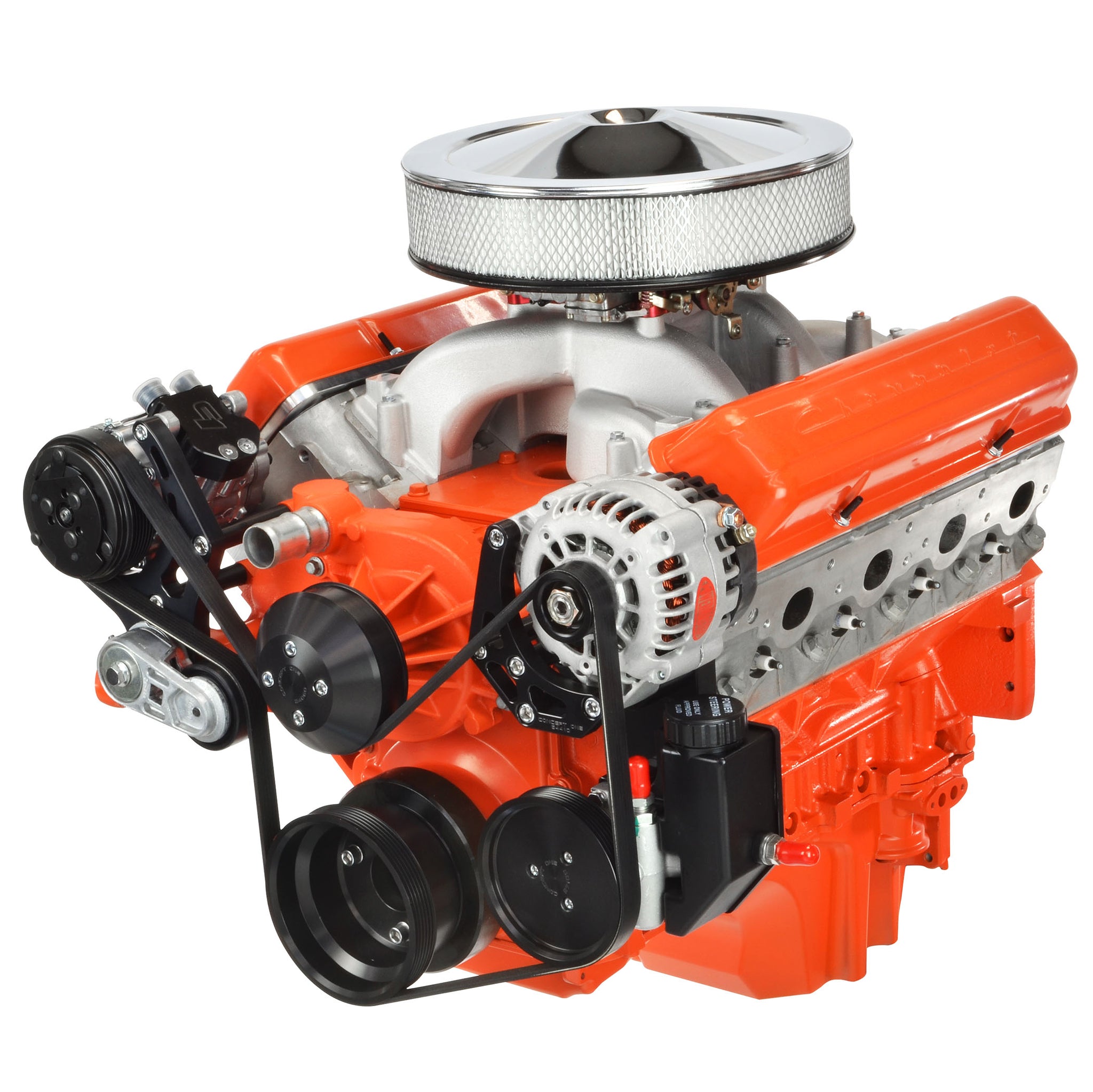 Chevy LS Pulley Kit - Alternator AC Power Steering | Driver Series ...