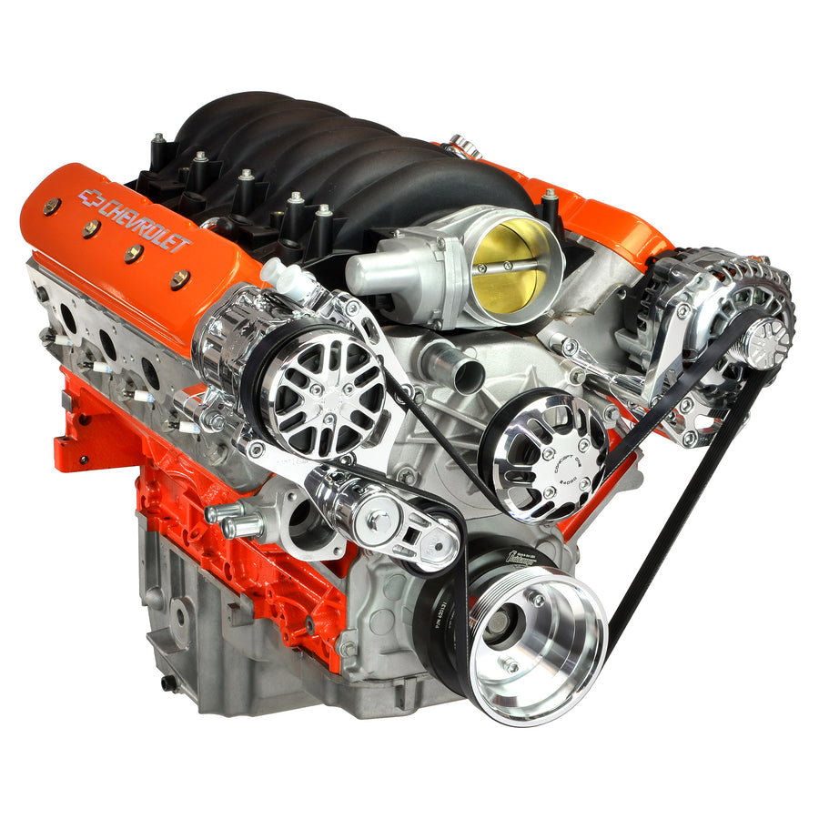 Chevy LS Pulley Kit Alternator and A/C | Victory Series – Concept ONE ...