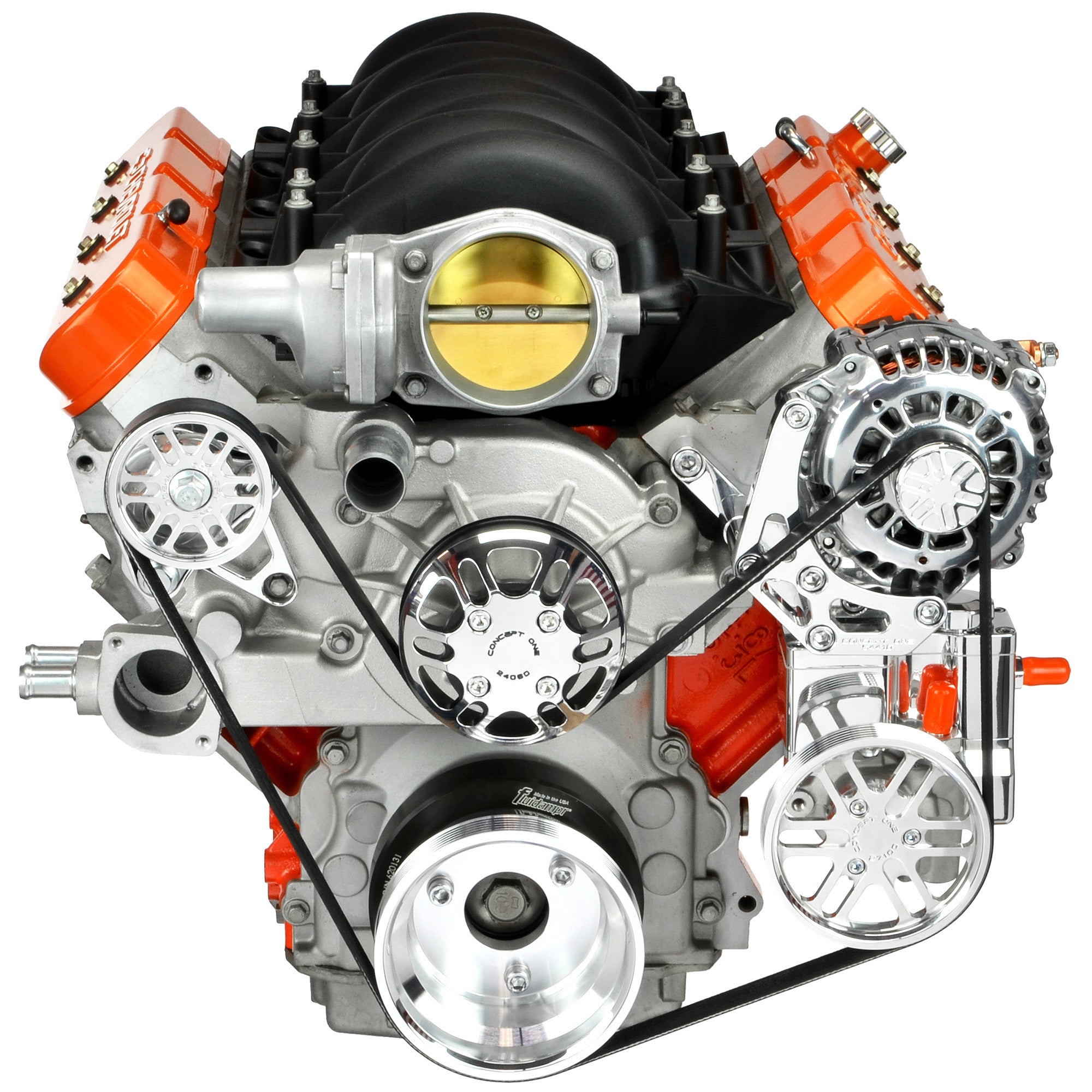 Chevy LS Pulley Kit - Alternator and Power Steering | Victory Series ...