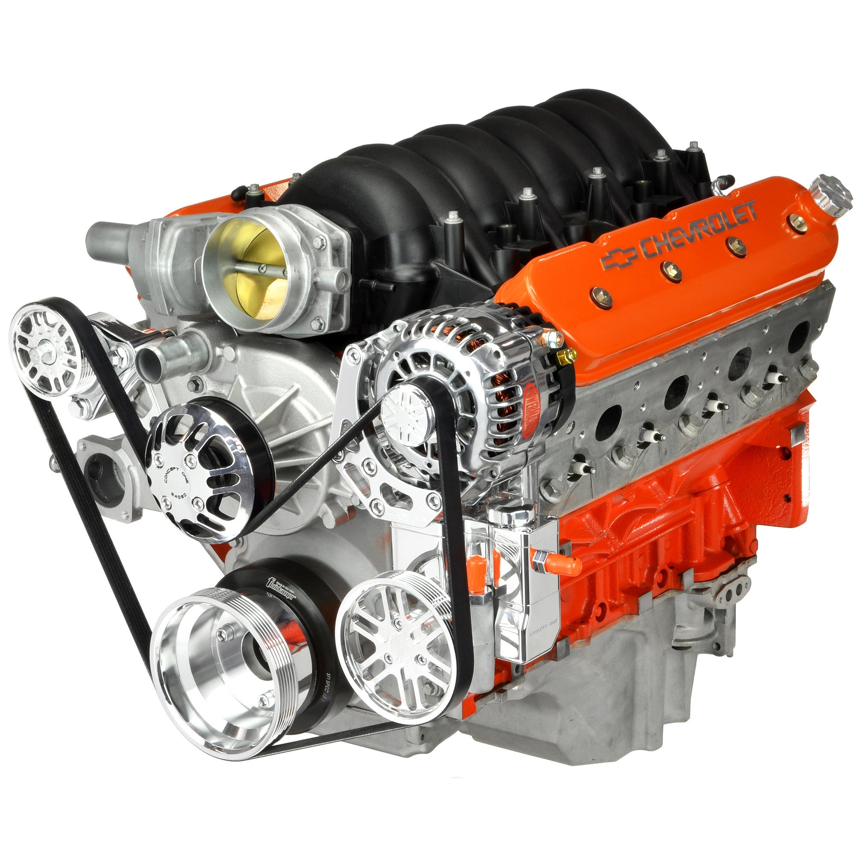 Chevy LS Pulley Kit - Alternator and Power Steering | Victory Series ...