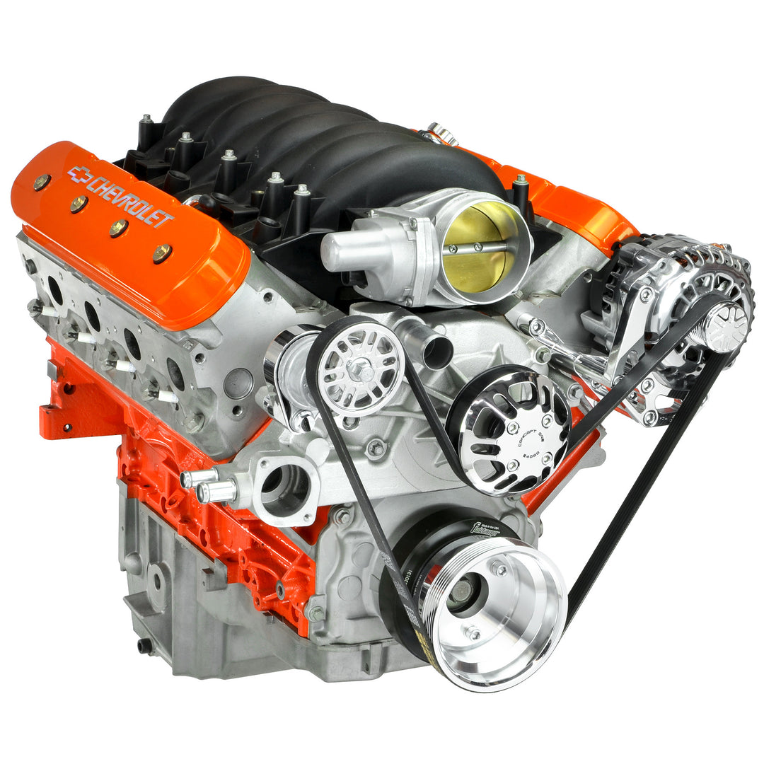 Chevy LS Pulley Kit - Alternator-only | Victory Series – Concept ONE ...