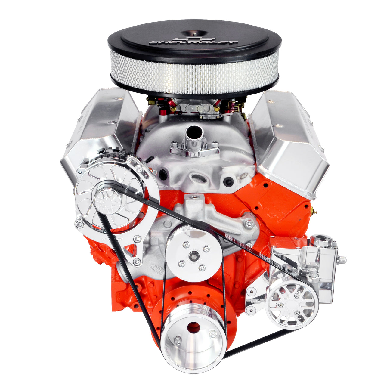 Small Block Chevy Serpentine Pulley Kit - Alternator PS | Basic Series ...