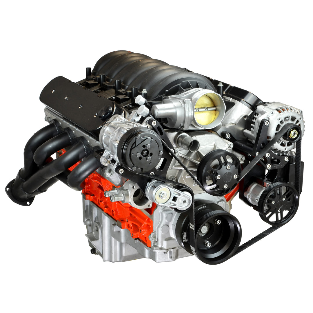 Chevy LS Pulley Kit - Alternator AC Power Steering | Driver Series ...