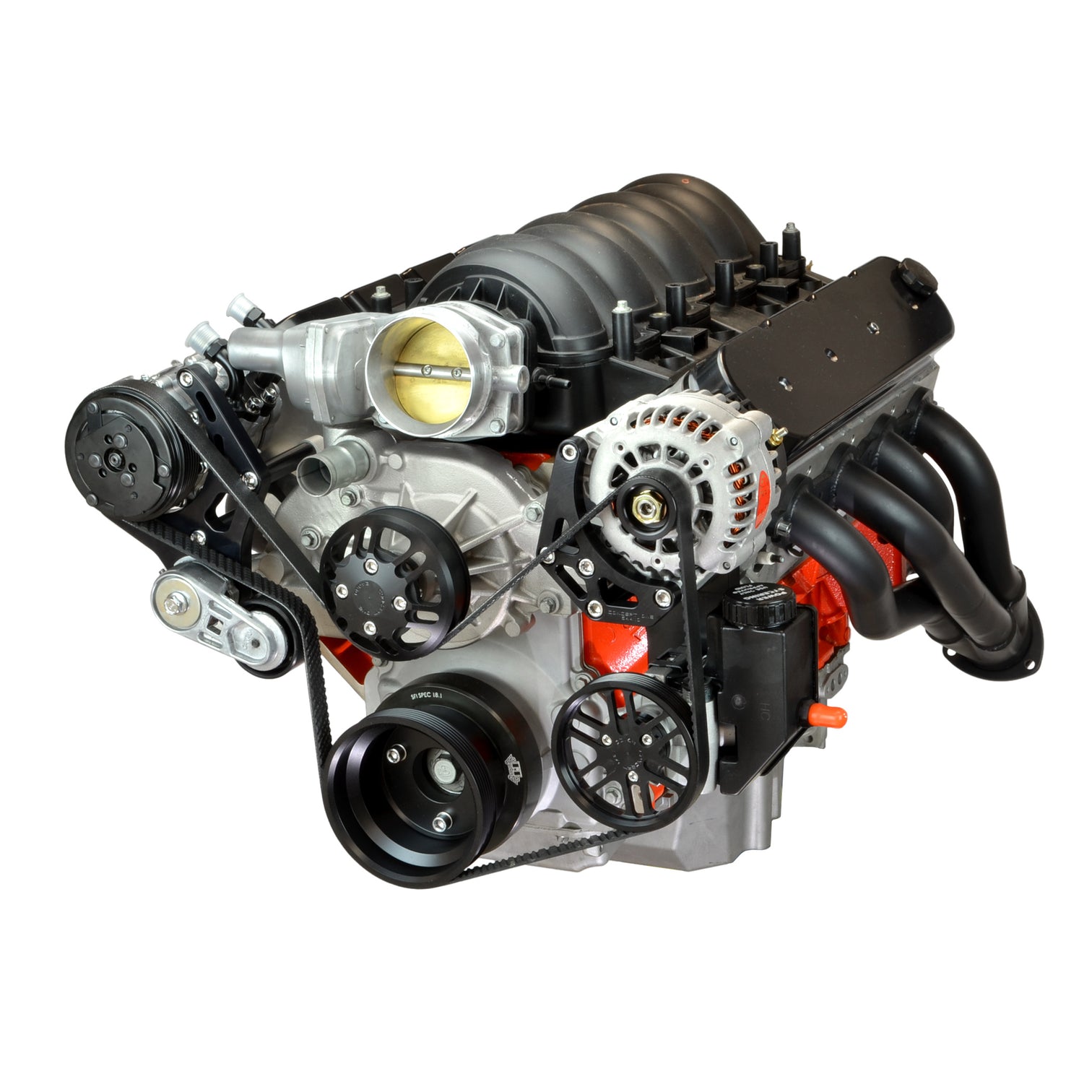 Chevy LS Pulley Kit - Alternator AC Power Steering | Driver Series ...