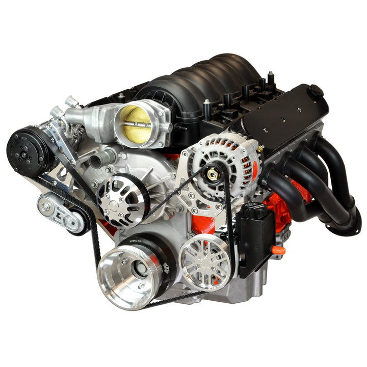 Chevy LS Pulley Kit - Alternator AC Power Steering | Driver Series ...
