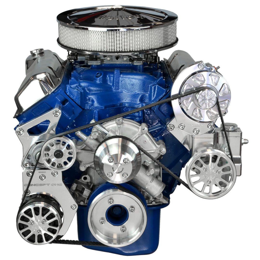 Ford 351 Clevor Pulley Systems – Concept ONE Pulley Systems