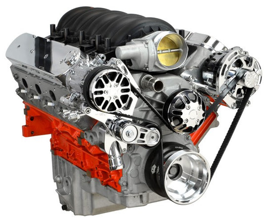 Chevy LS Pulley Kit Alternator and A/C | Victory Series – Concept ONE ...