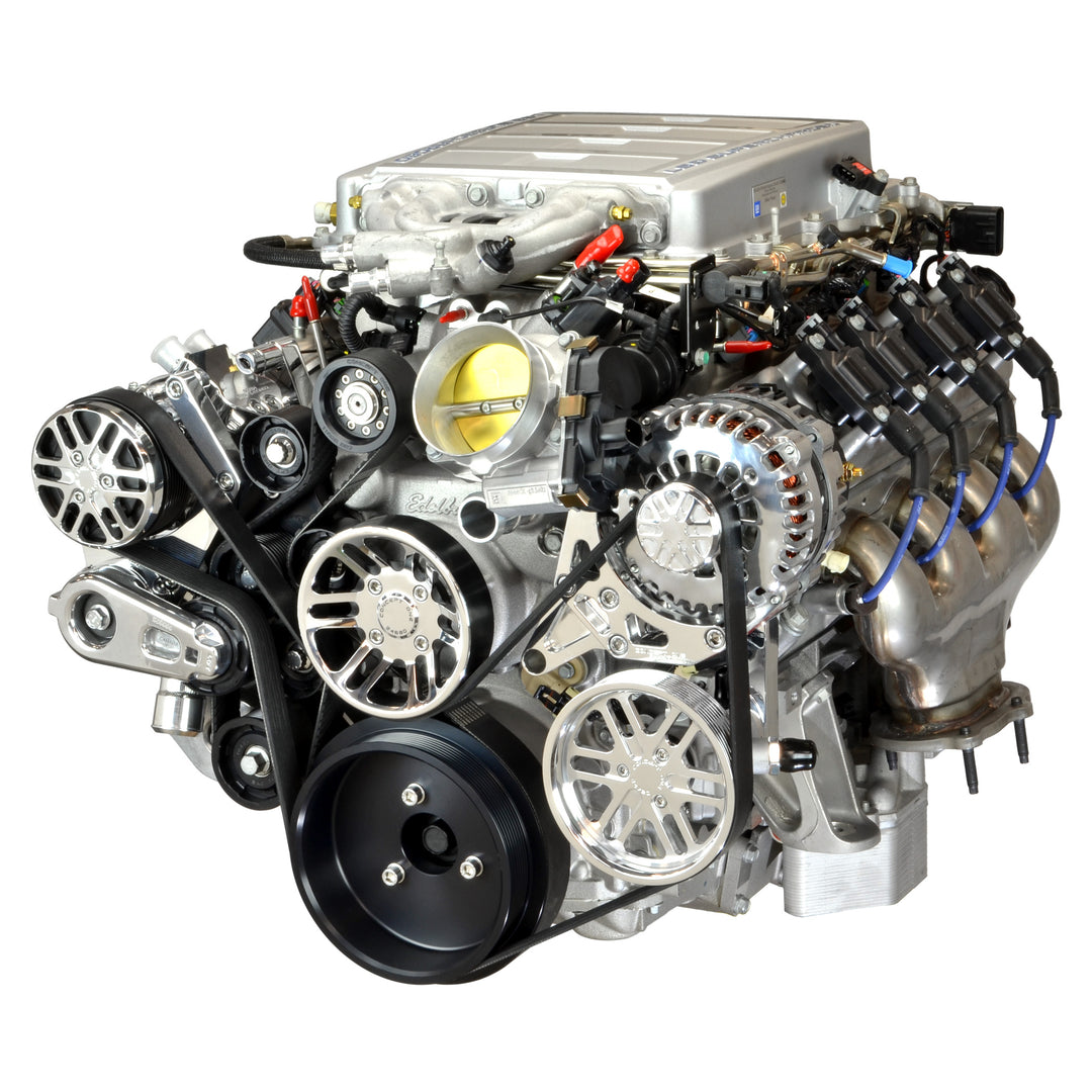 Chevy LS 10 Rib Pulley System For LS9 Supercharged - Alt, AC, PS | MAX ...