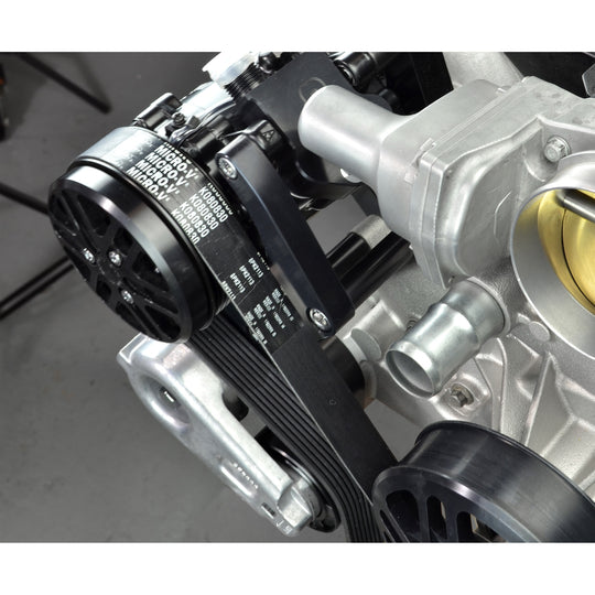 Chevy LS 8-Rib Pulley Kit Alt AC PS | Victory HD – Concept ONE Pulley ...